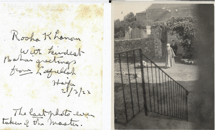 Photos – Abdu'l-Baha's Family